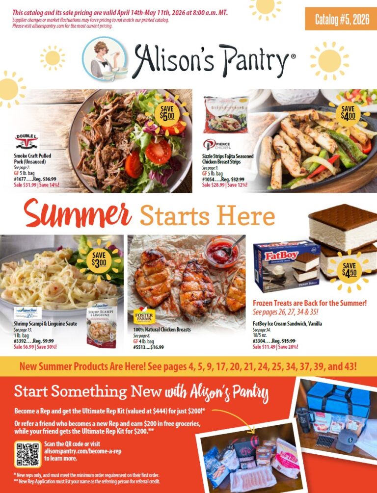 Pantry Academy – Tools & Training for Alison's Pantry Representatives
